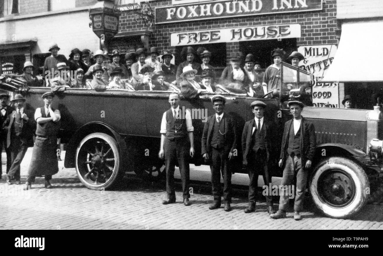 Victorian outing Black and White Stock Photos & Images - Alamy
