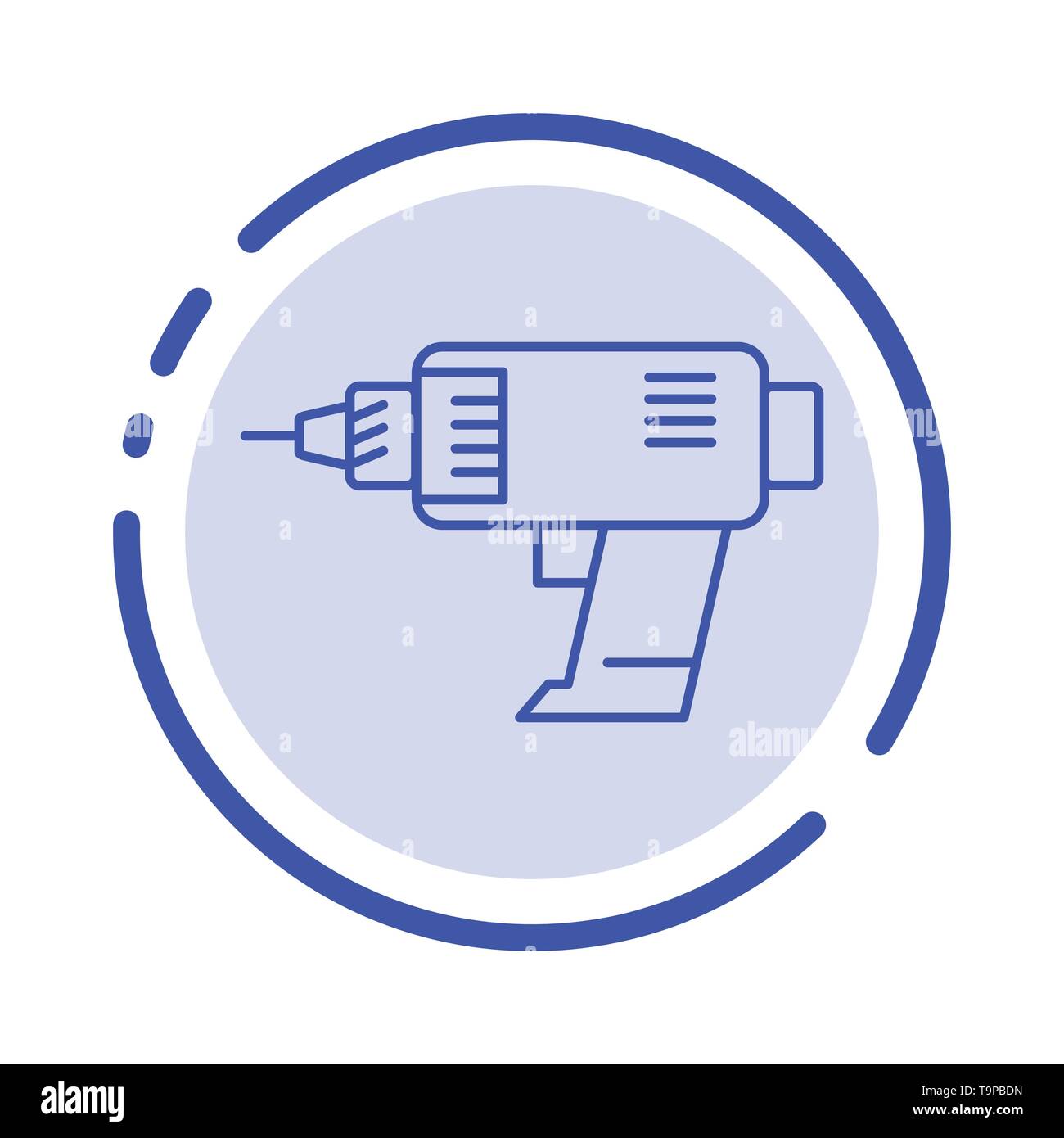 Impact drill Stock Vector Images - Alamy