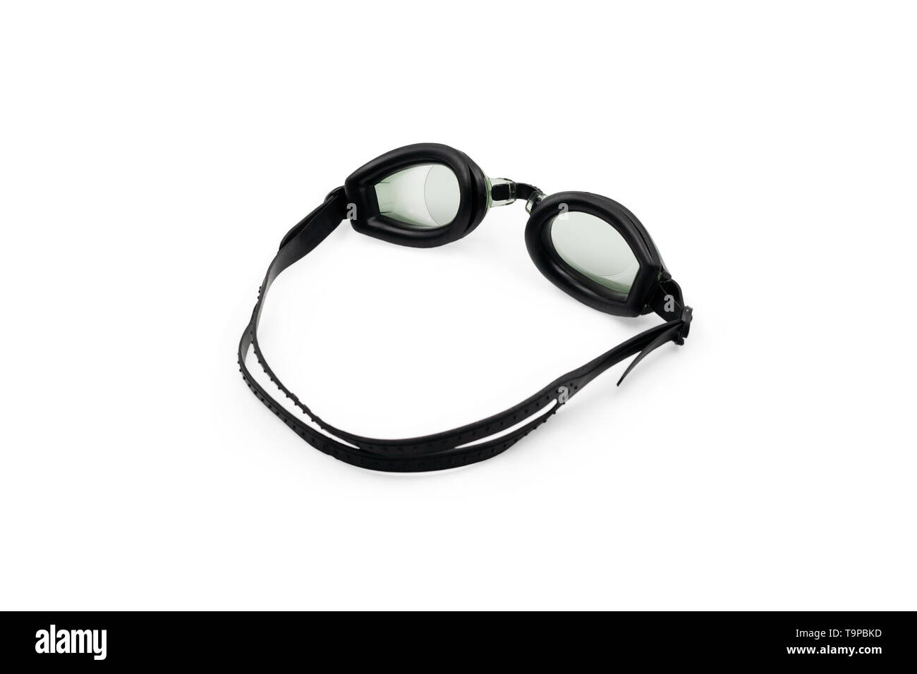 Glasses for swimming. Close-up. Isolated on white background Stock ...