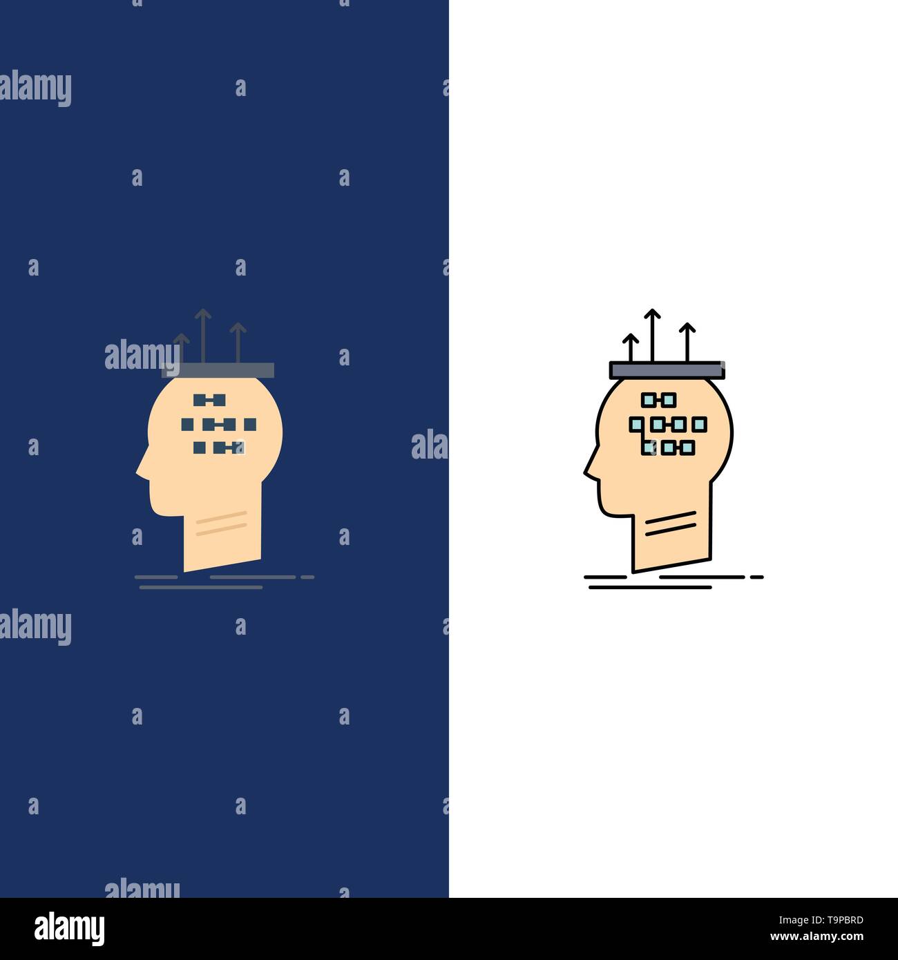 Active brain anatomy Stock Vector Images - Alamy