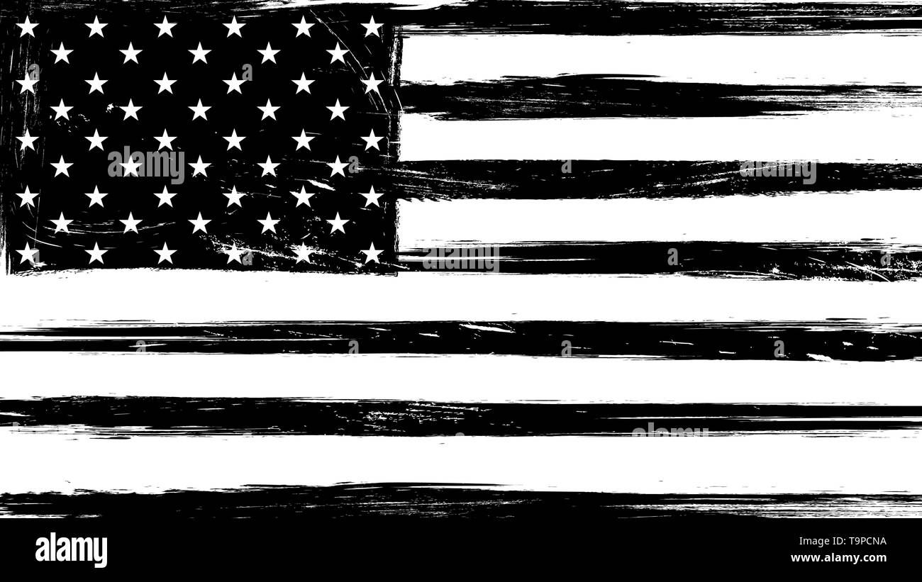 Faded flag Black and White Stock Photos & Images - Alamy