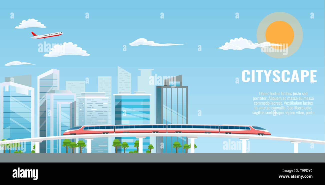 Supercity Stock Vector Images - Alamy