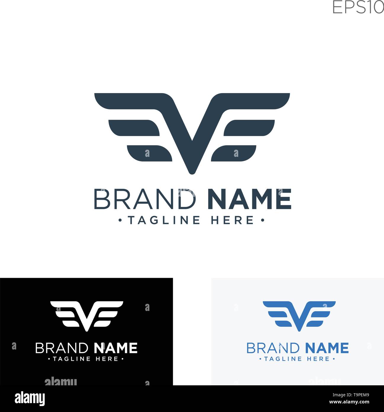 monogram initial ve, ve logo template black color vector illustration ...