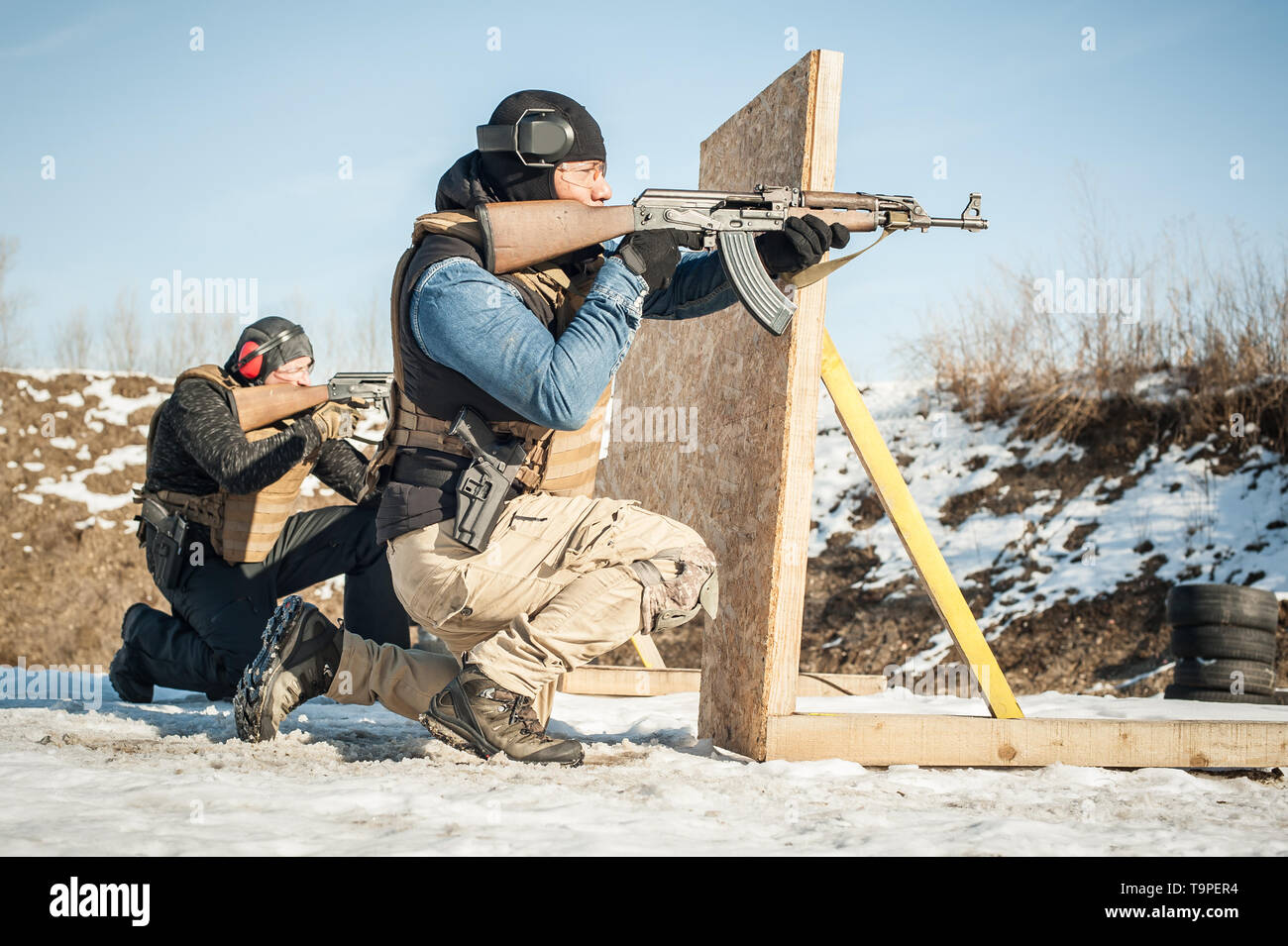 Defensive training hi-res stock photography and images - Alamy