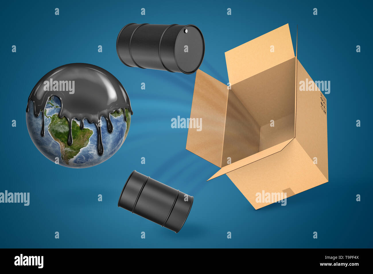 Oil globe earth map hi-res stock photography and images - Alamy