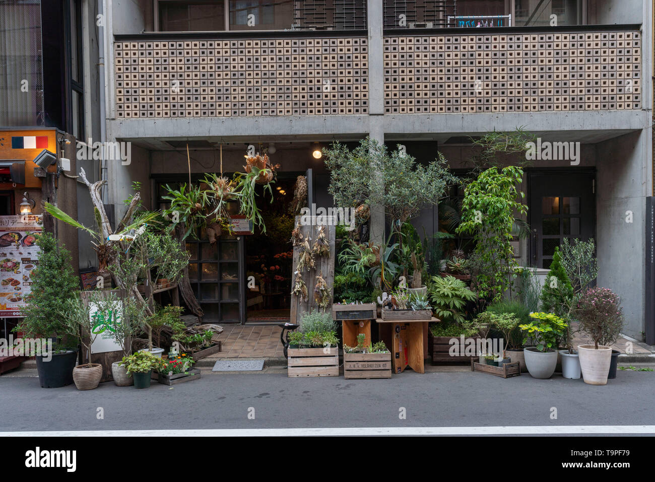 Japanese flower store hi-res stock photography and images - Alamy