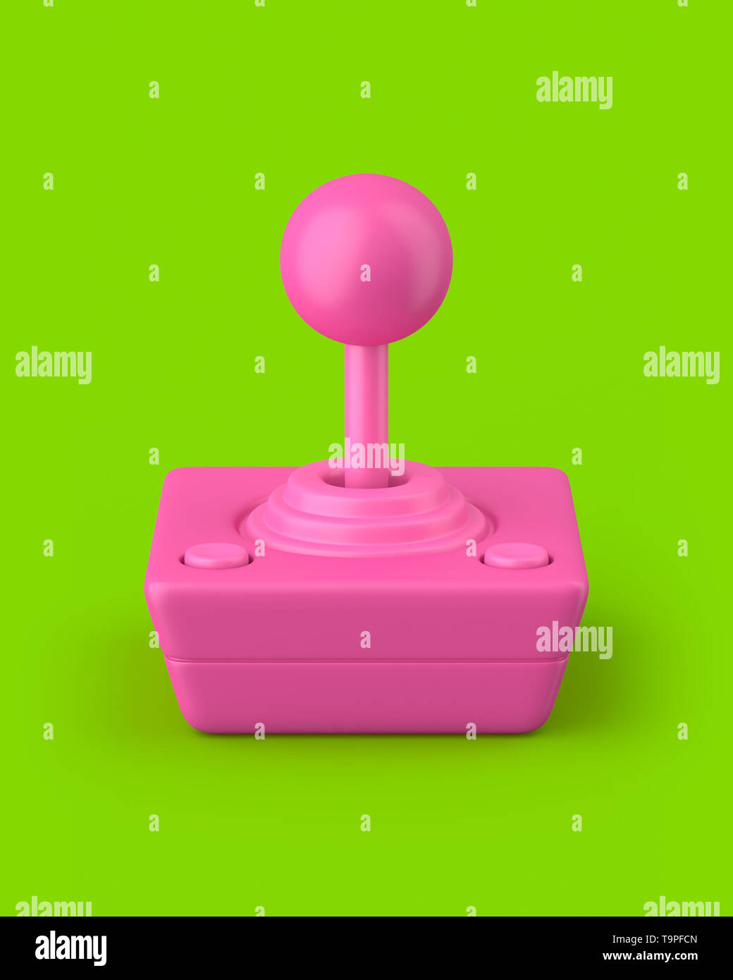 Colorful retro computer joystick on hi-res stock photography and images ...