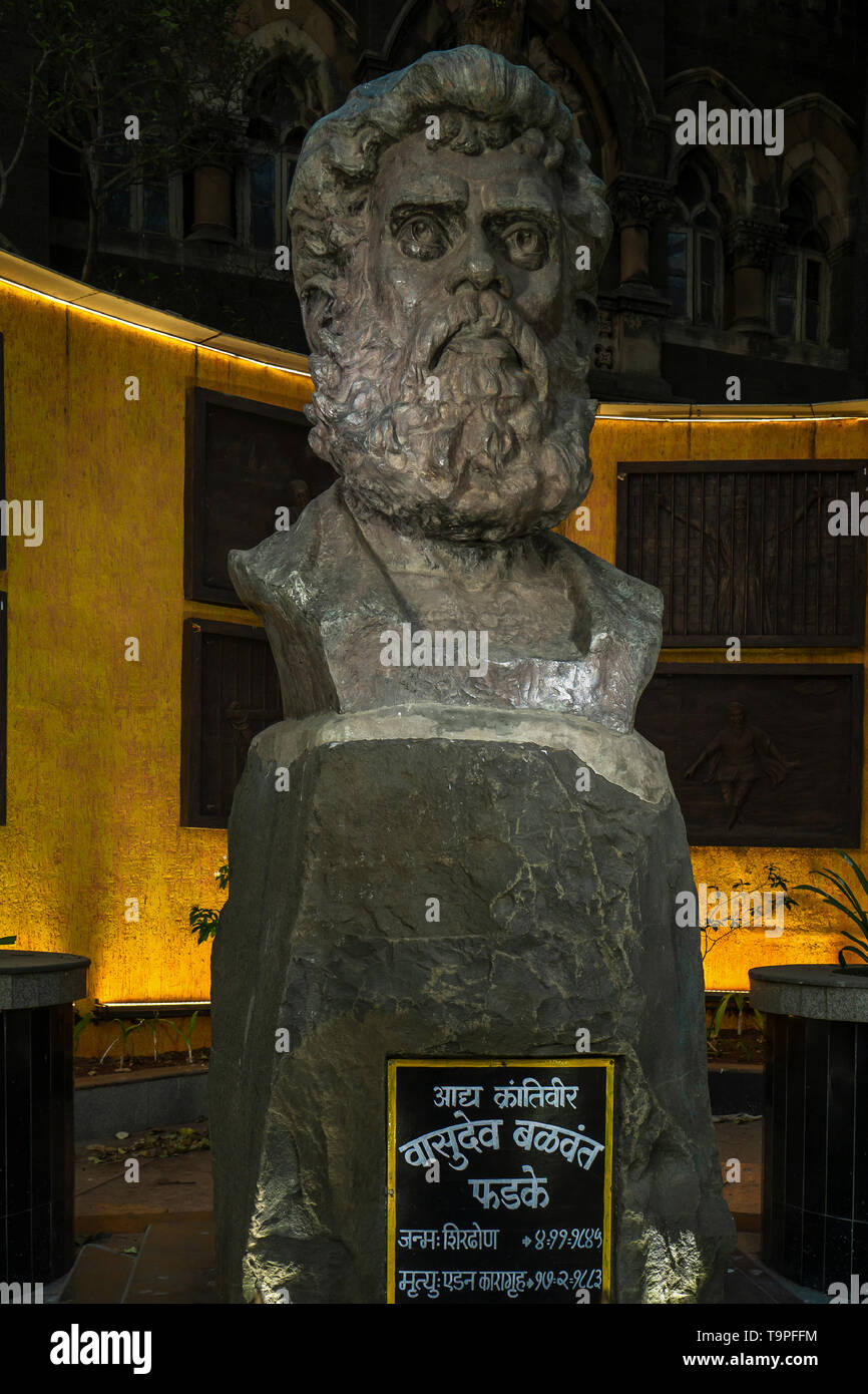 26 mar 2019 statue Vasudev Balwant Phadke was an Indian independence ...