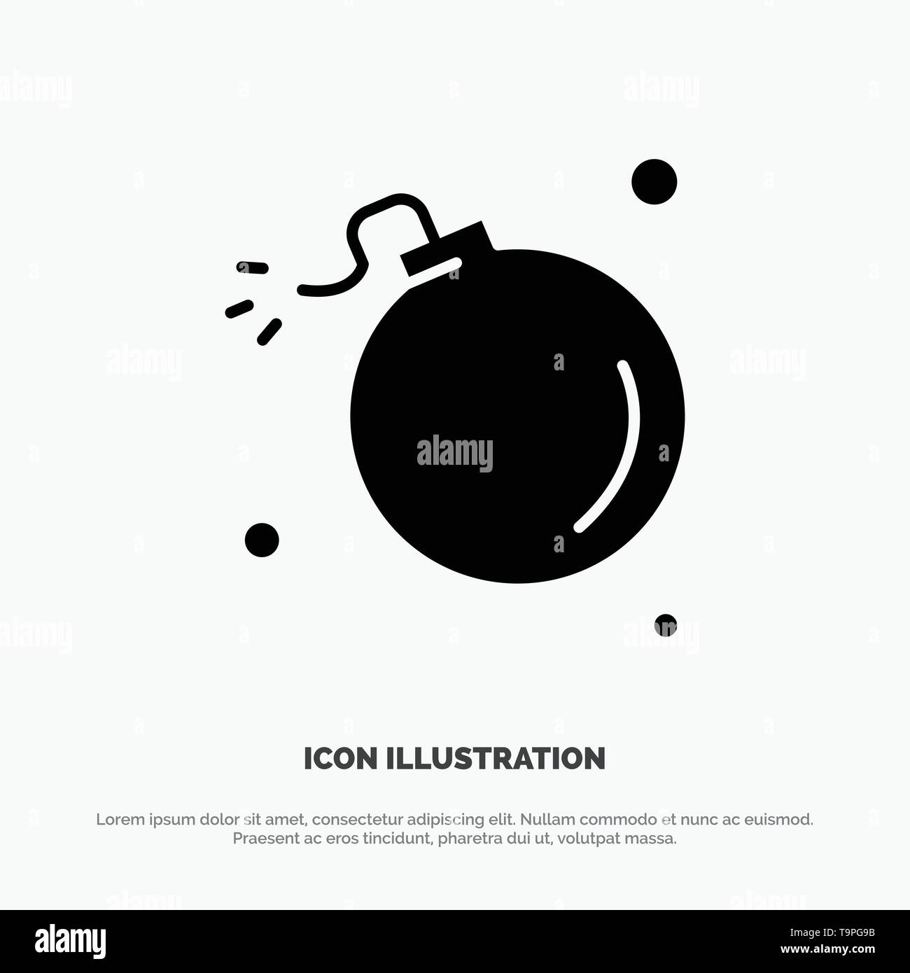 Bomb impact Stock Vector Images - Alamy