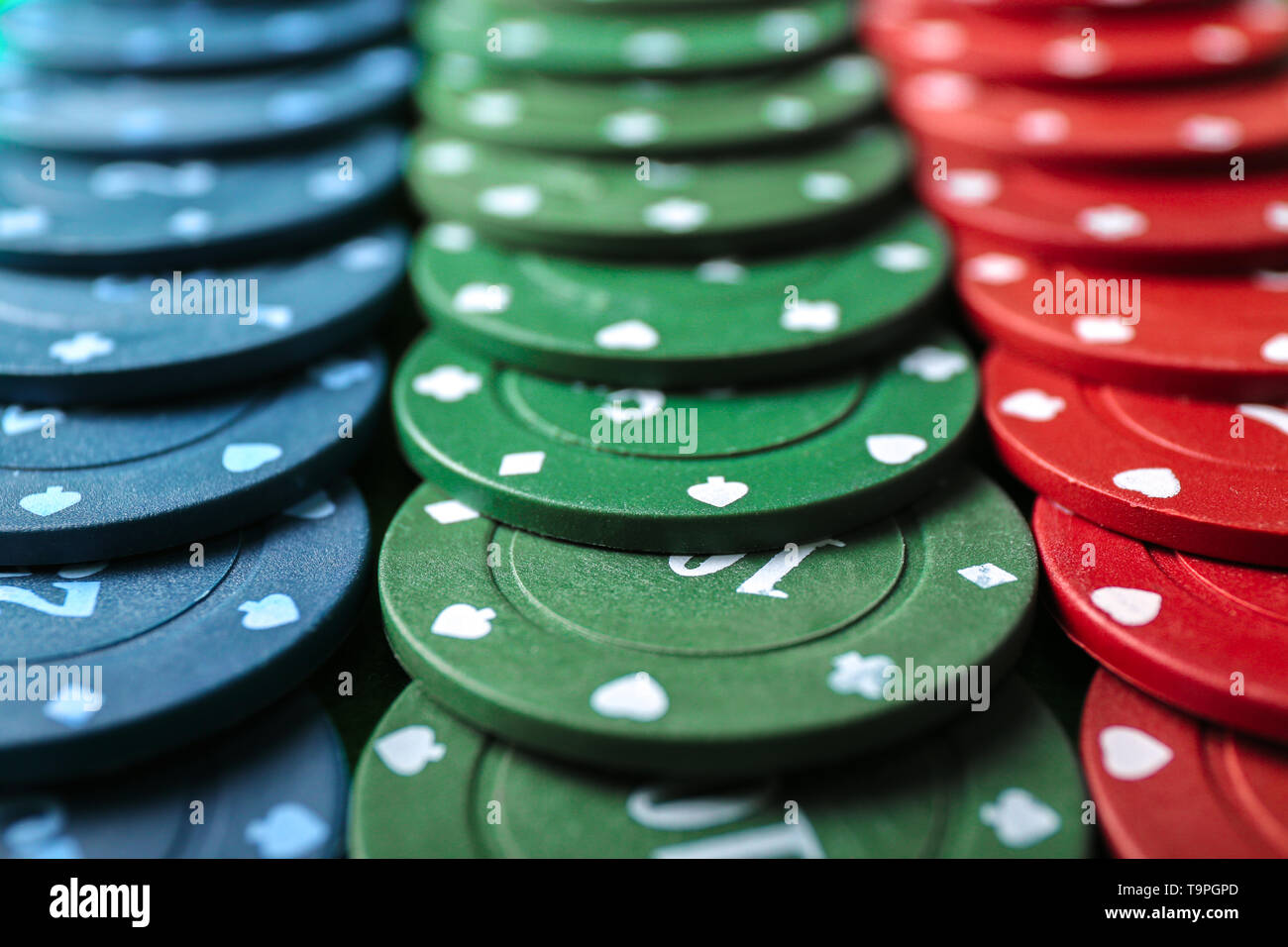 Set of chips, closeup Stock Photo - Alamy