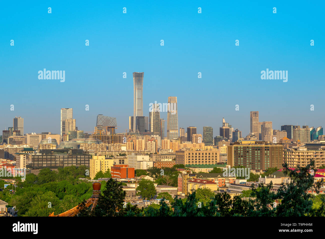 skyline of beijing, capital of china Stock Photo - Alamy