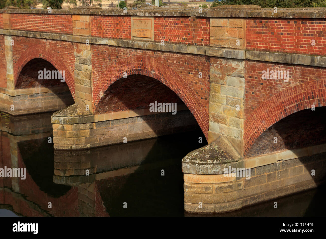 Red Bridge which crosses the Elizabeth River at Campbell Town in the ...
