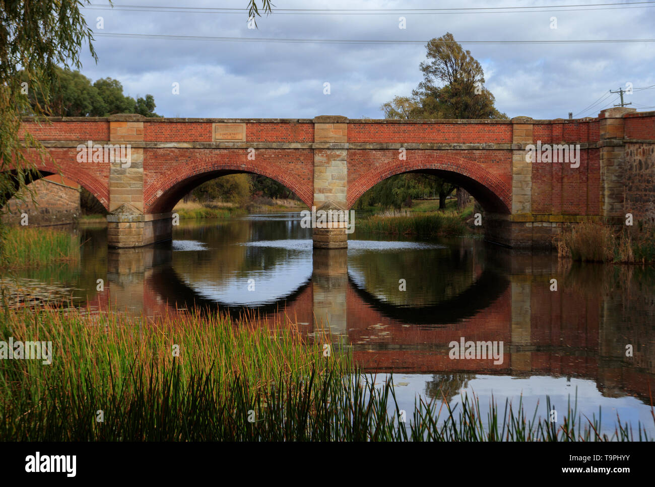 Red Bridge which crosses the Elizabeth River at Campbell Town in the ...