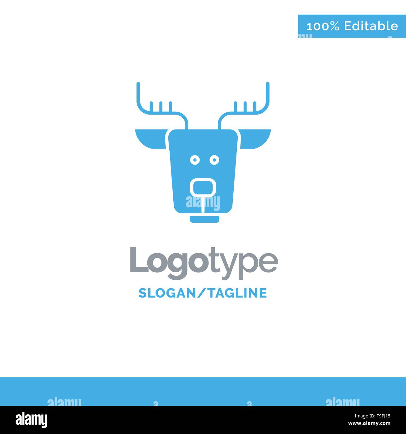 Glacier park transportation logo hi-res stock photography and images ...