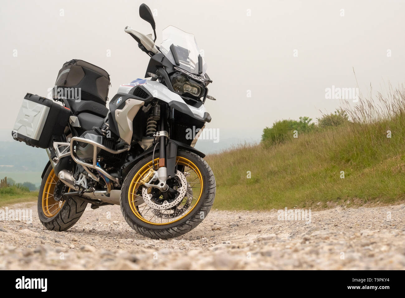 Adventure motorcycle hi-res stock photography and images - Alamy