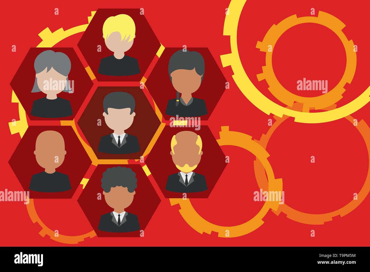 Pictures frames chief executive and staff. Organization employees ...