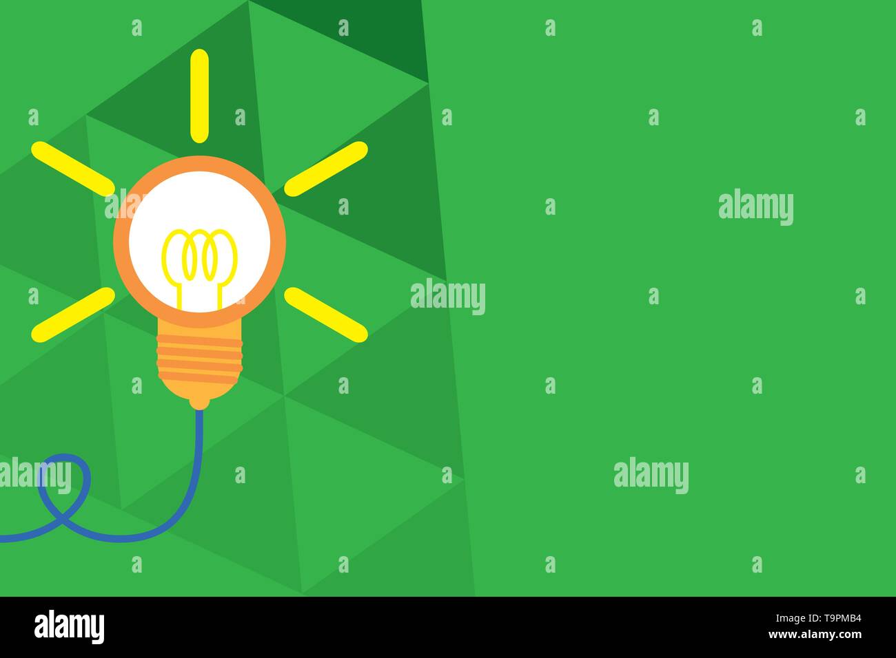 Big idea light bulb. Successful turning idea invention innovation ...