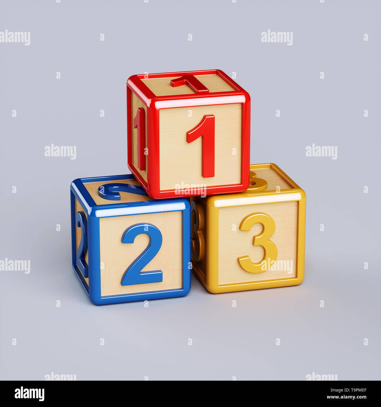 Number Blocks Clipart