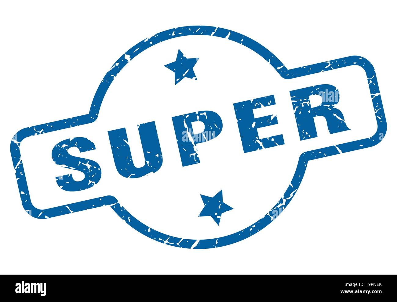 super vintage stamp. super sign Stock Vector Image & Art - Alamy