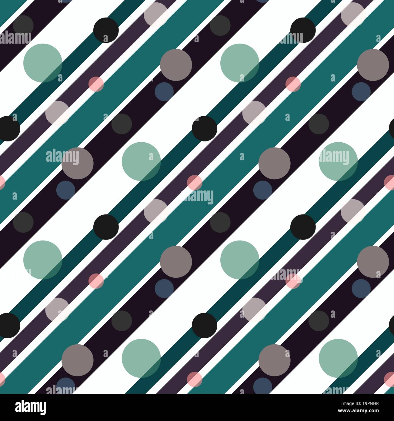 Retro stripe pattern with navy blue, white, and black parallel stripe ...
