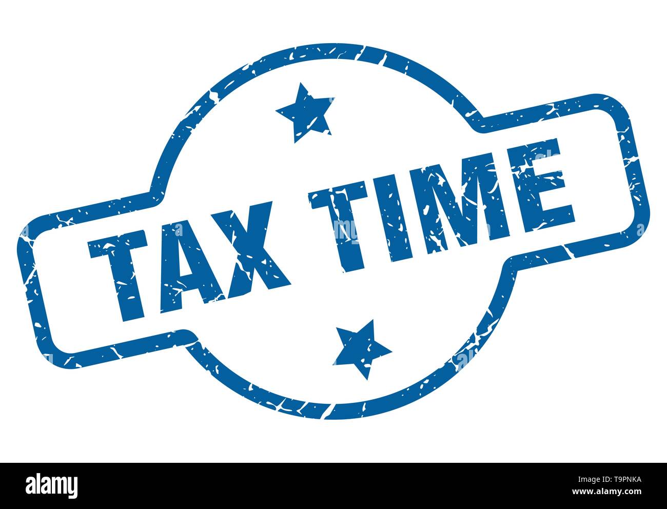 tax time vintage stamp. tax time sign Stock Vector Image & Art - Alamy