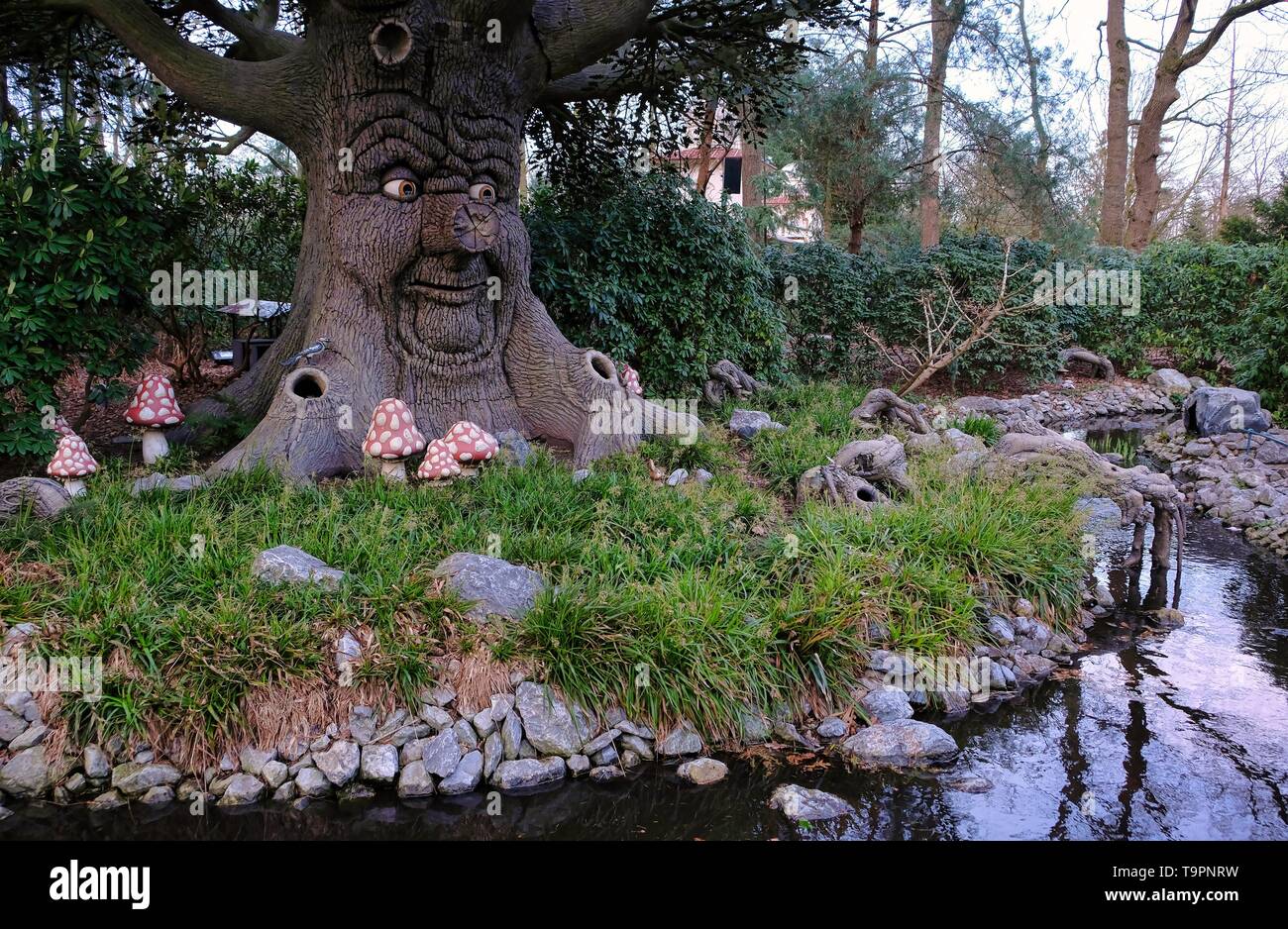 A new attraction with a talking tree that tells a fairy tale at The ...