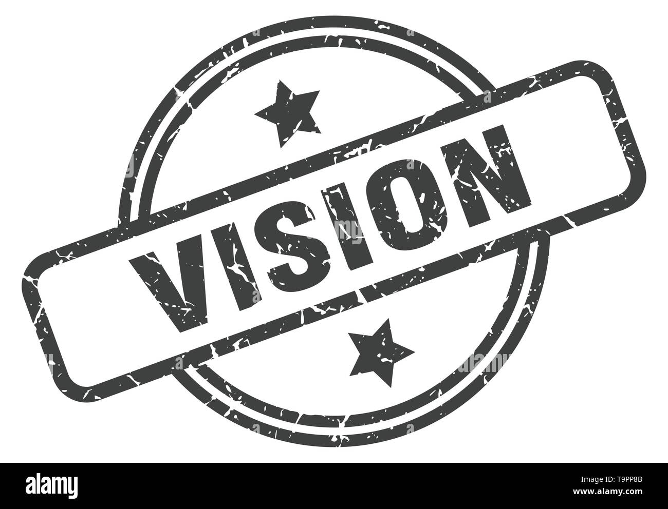 vision stamp isolated on white Stock Vector Image & Art - Alamy
