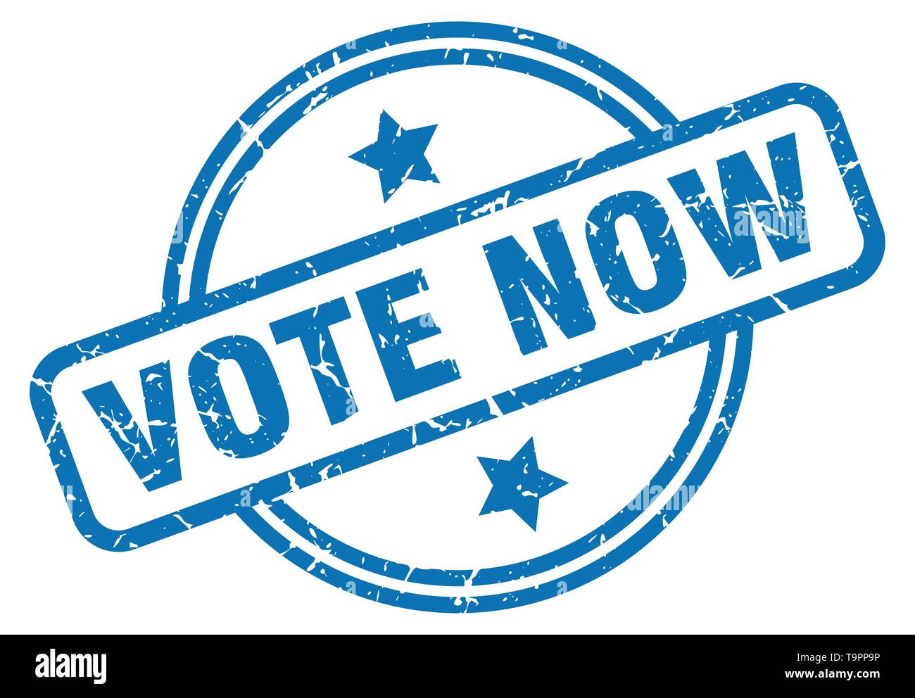 vote now round vintage grunge stamp Stock Vector Image & Art - Alamy