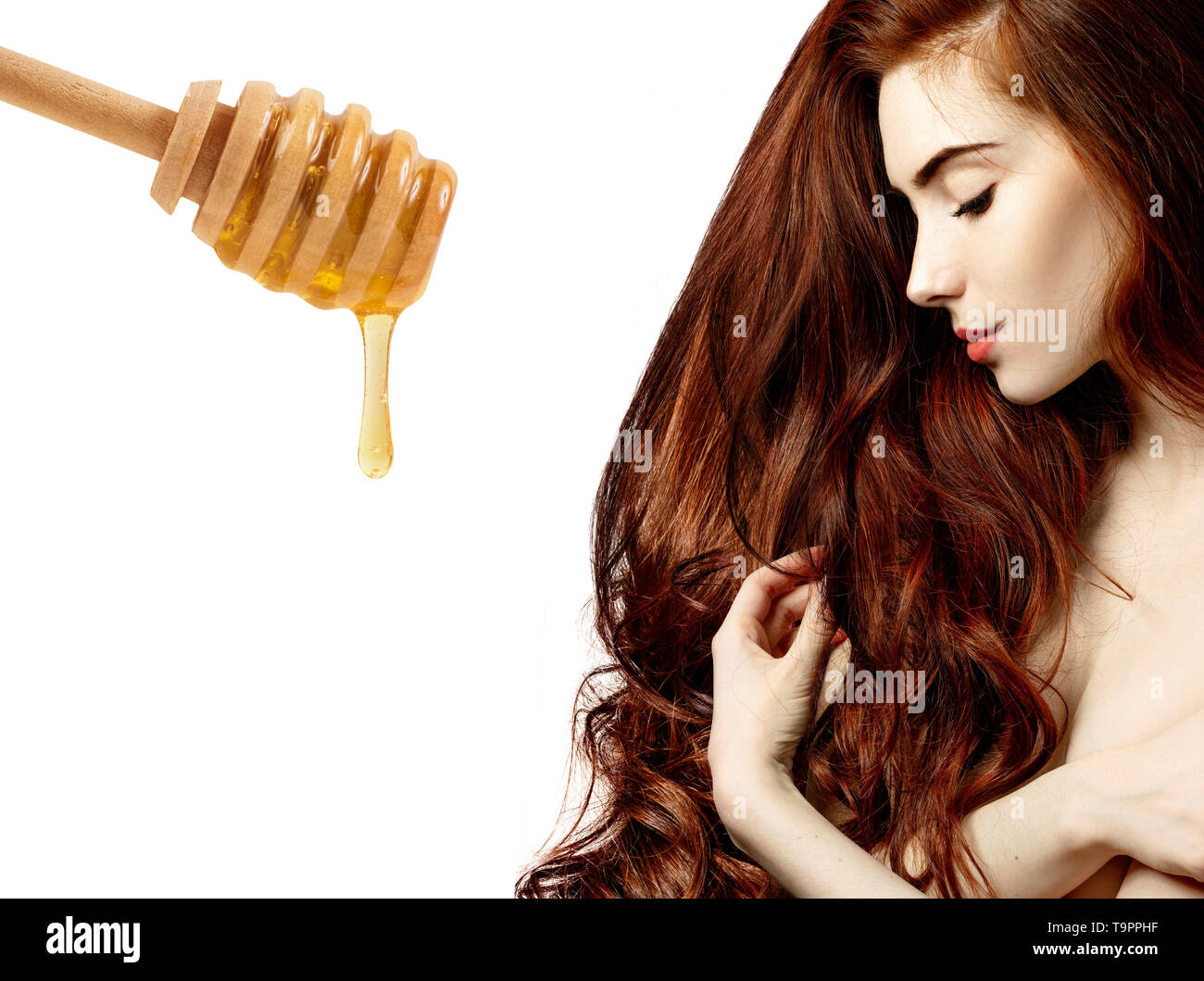 Natural hair mask woman hi-res stock photography and images - Alamy