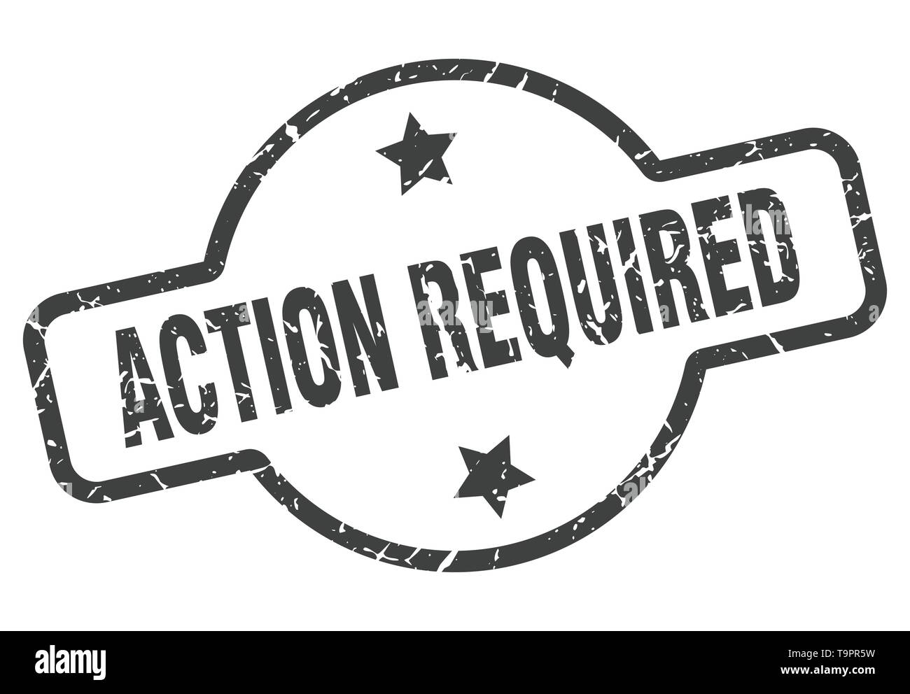 Action required seal hi-res stock photography and images - Alamy