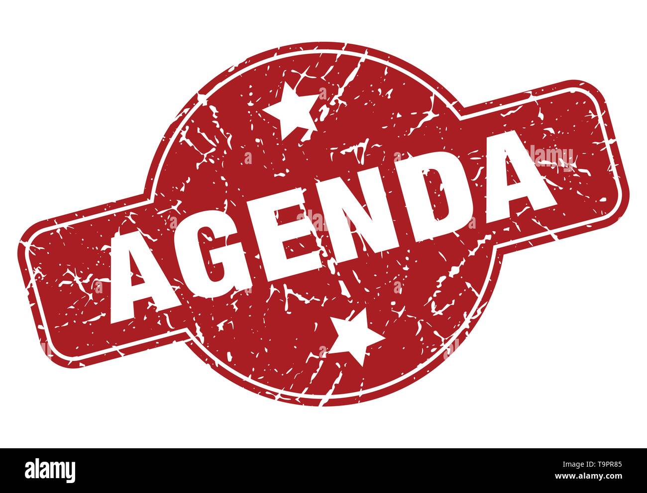 agenda vintage stamp. agenda sign Stock Vector Image & Art - Alamy