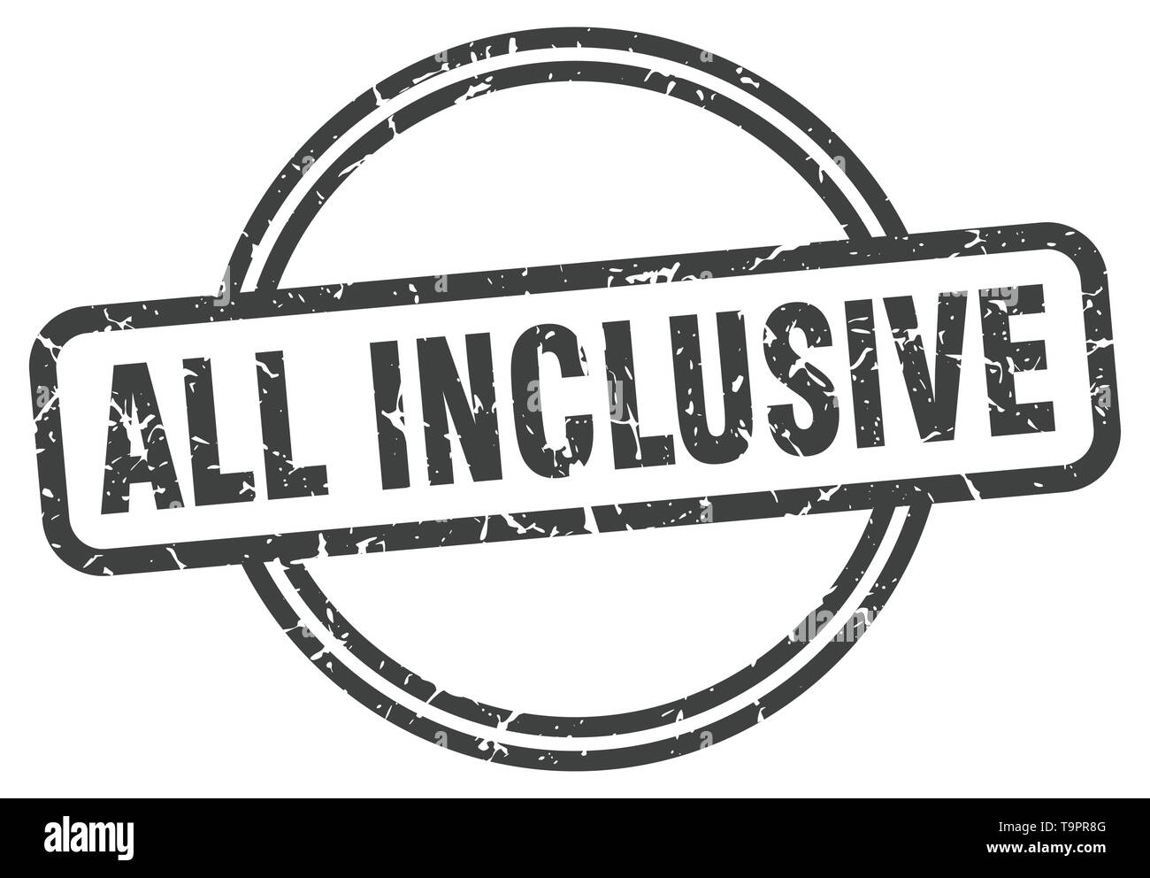 all inclusive vintage stamp. all inclusive sign Stock Vector Image ...