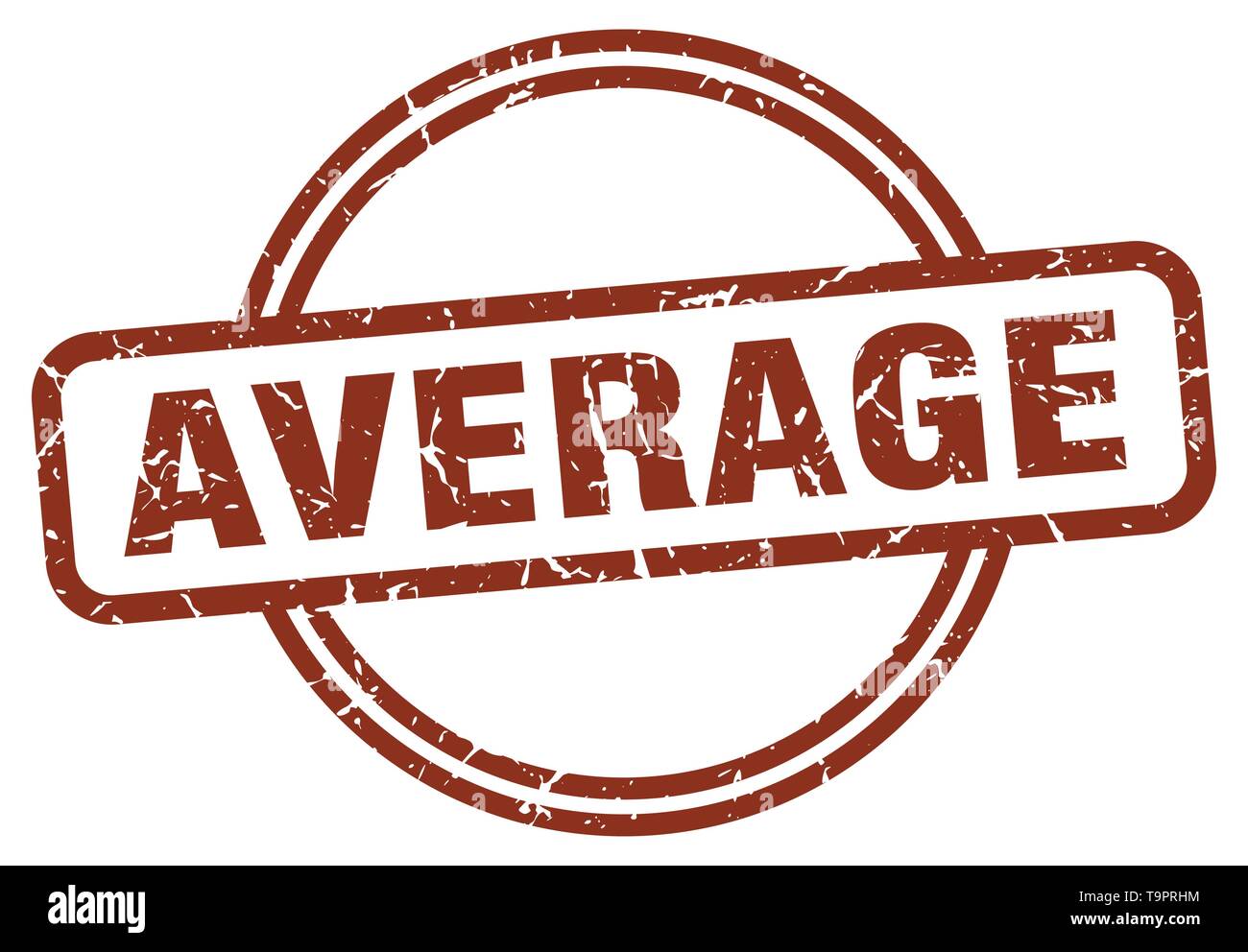 average stamp isolated on white Stock Vector Image & Art - Alamy