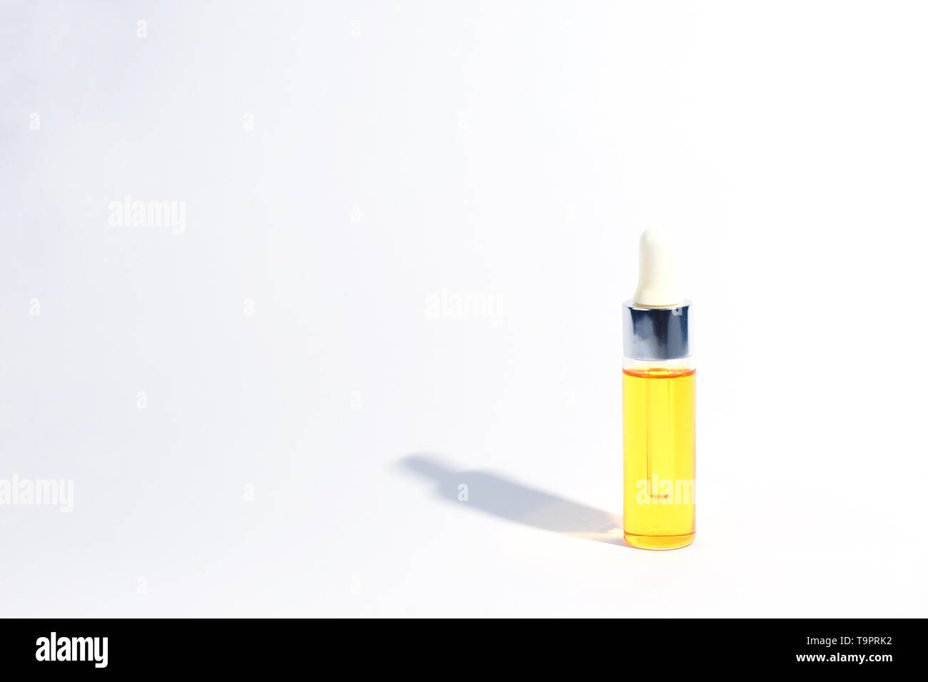 Dropper glass Bottle Mock-Up. Cosmetic product bottles with dropper ...