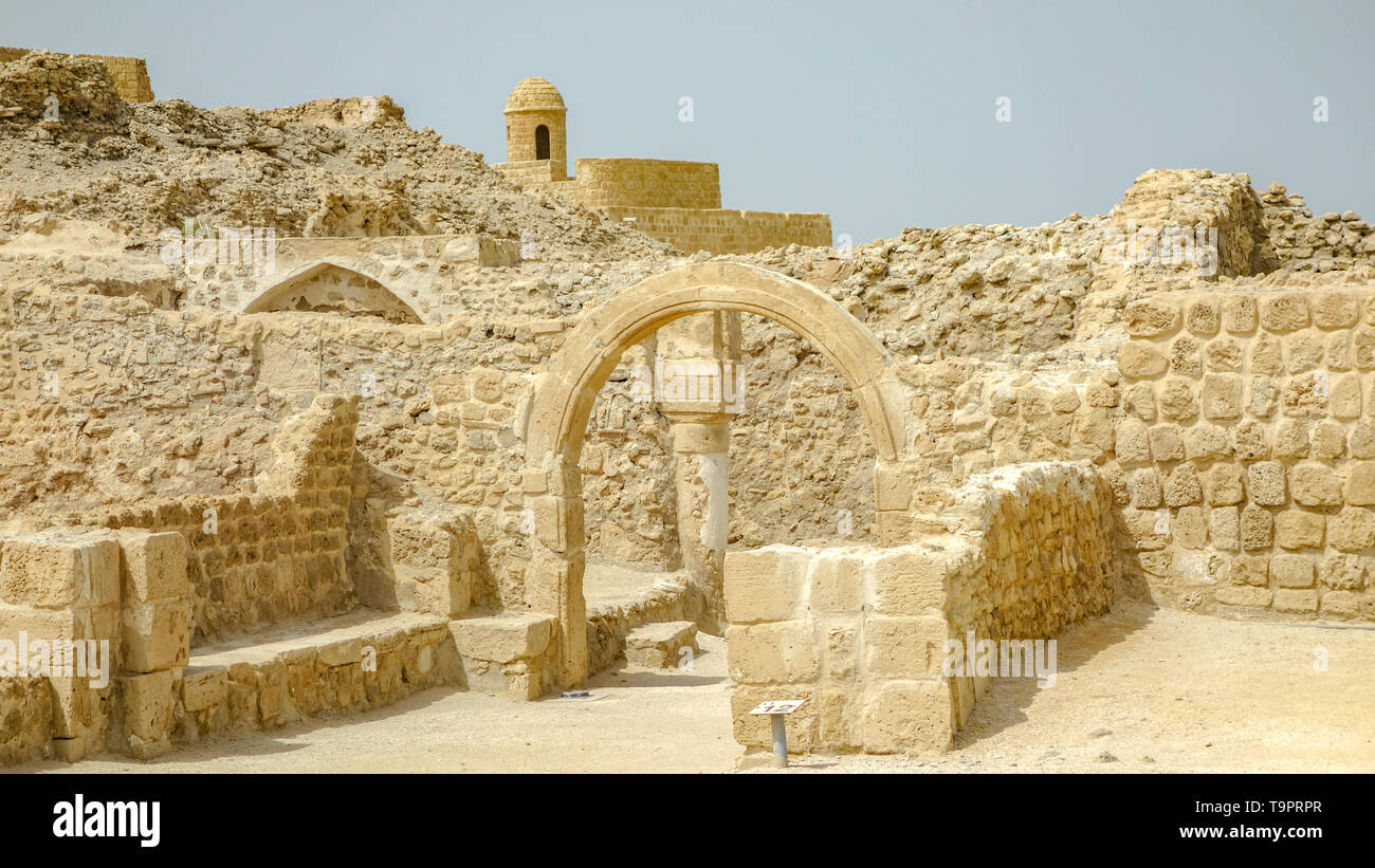 Remains of various constructions built with limestone boulders, Al ...