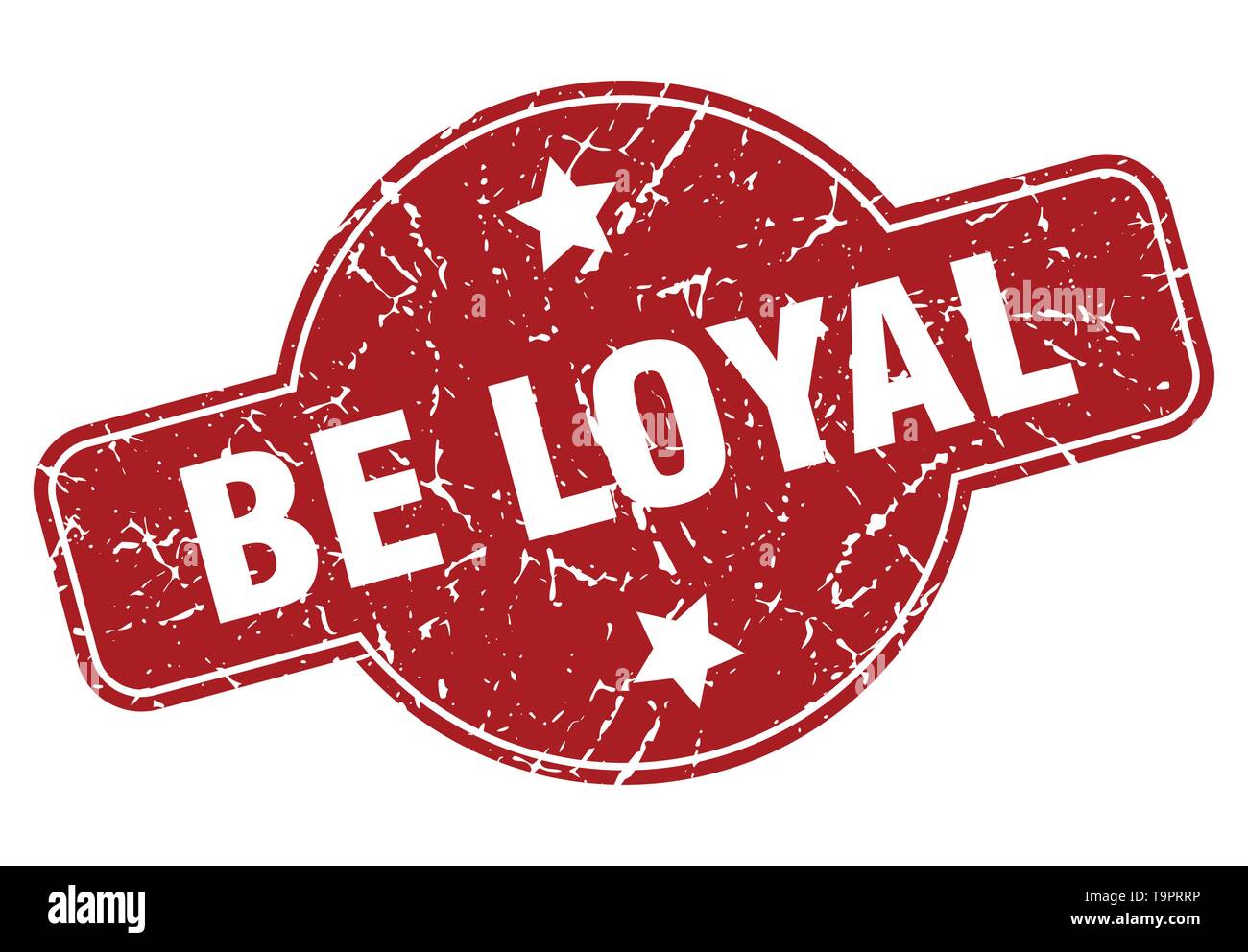 be loyal vintage stamp. be loyal sign Stock Vector Image & Art - Alamy
