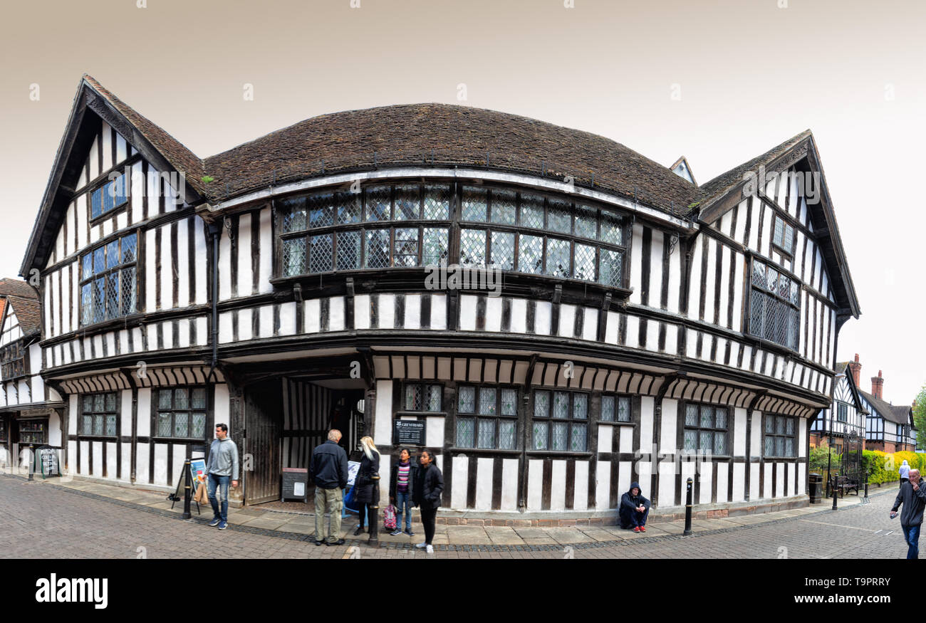 Greyfriars Worcester, a Grade 1 listed medieval half-timbered building ...