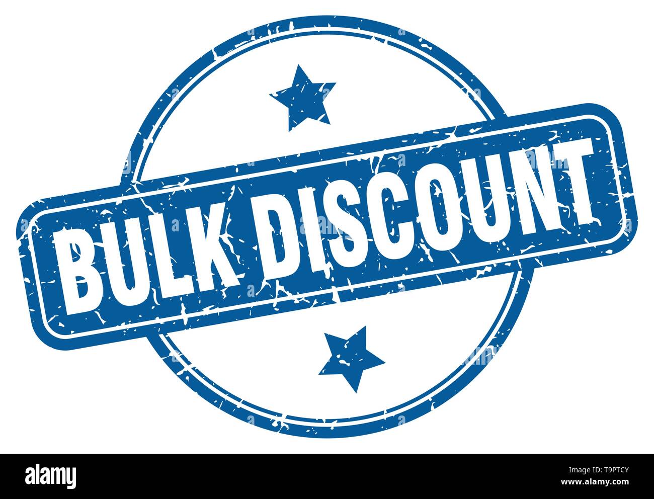 bulk discount round grunge isolated stamp Stock Vector Image & Art - Alamy