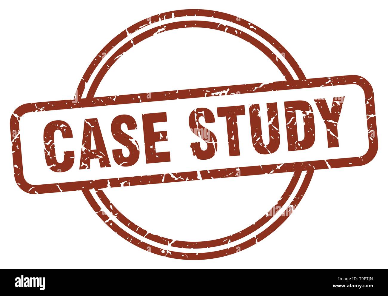 case study stamp isolated on white Stock Vector Image & Art - Alamy
