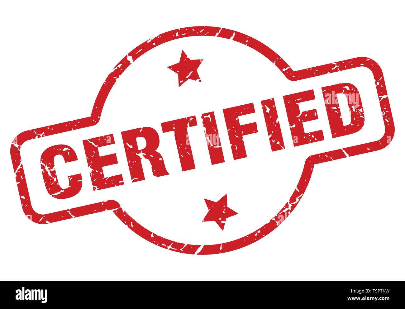 Certified stamp hi-res stock photography and images - Alamy