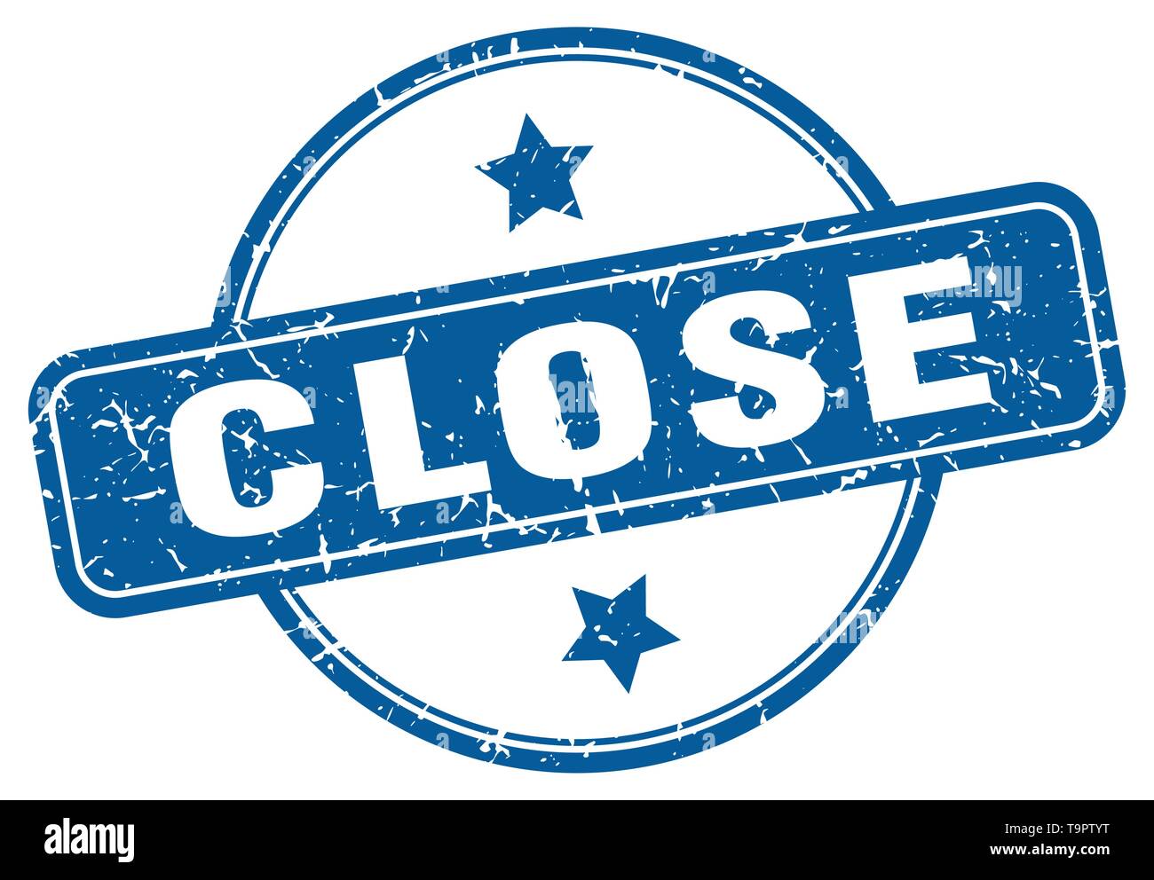 close round grunge isolated stamp Stock Vector Image & Art - Alamy