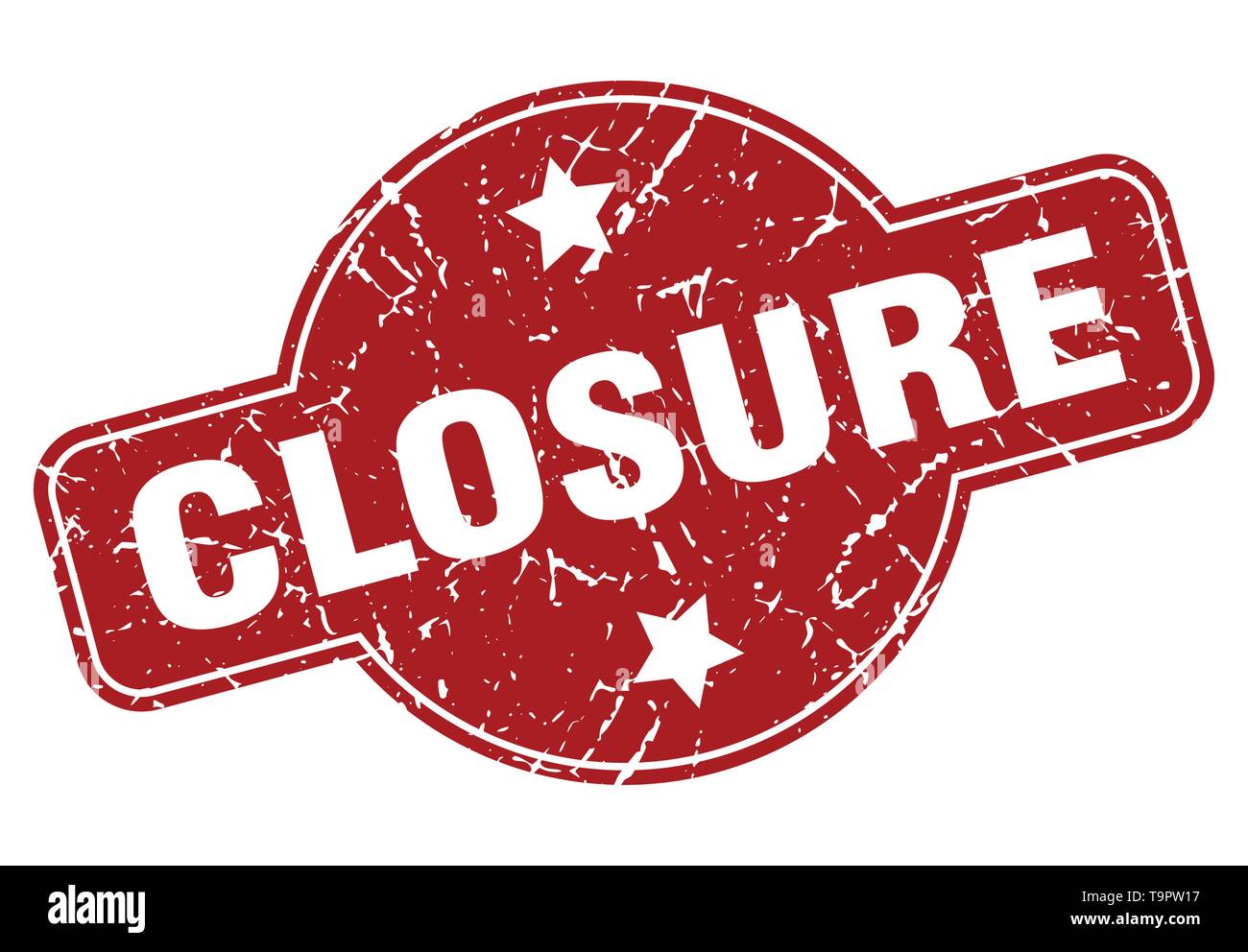 closure vintage stamp. closure sign Stock Vector Image & Art - Alamy