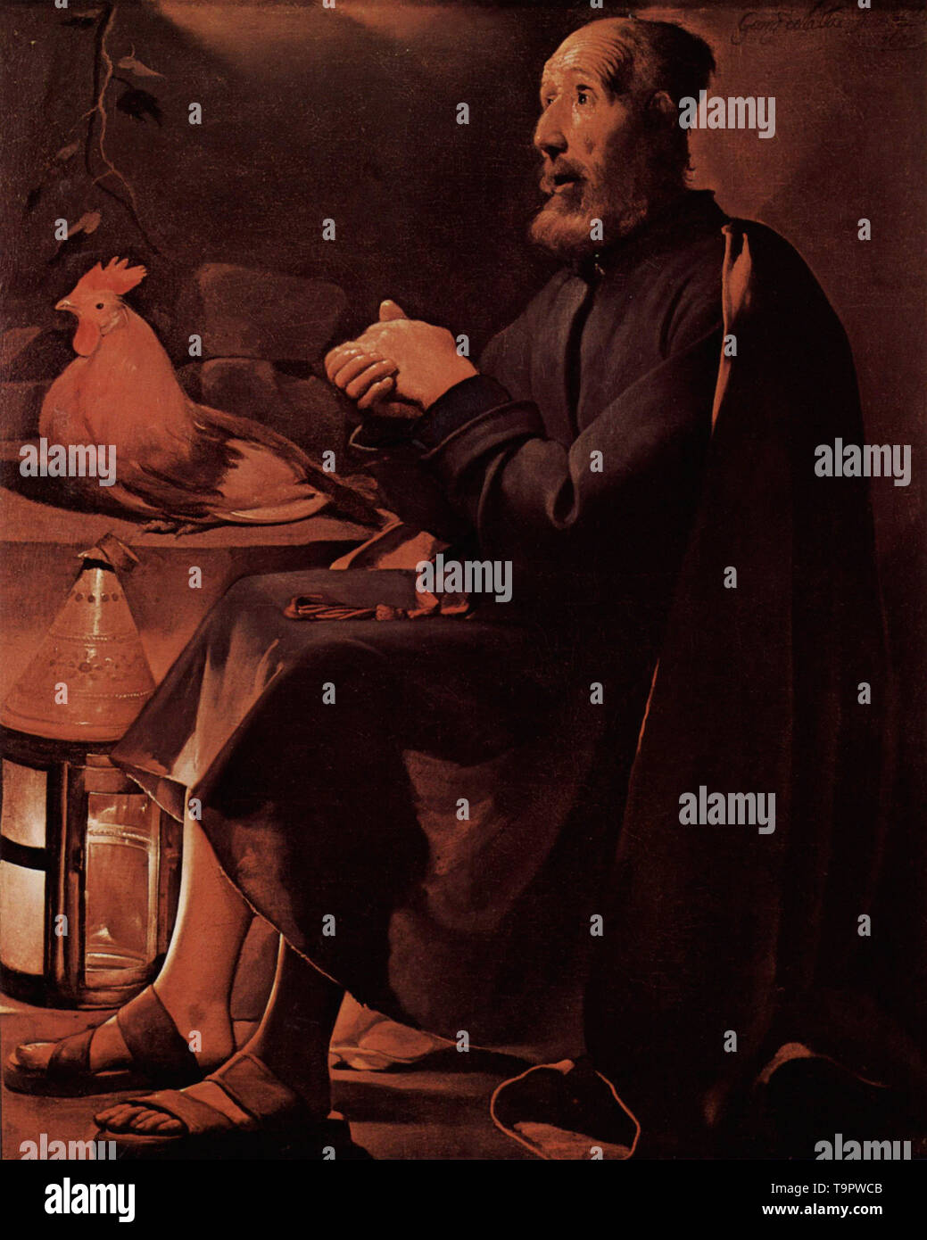 Georges de La Tour - tears st peter also called repenting st peter 1645 ...