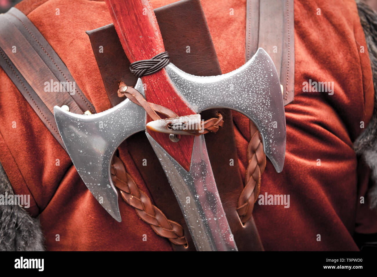 2015 Up Helly Aa axe. Up Helly Aa is a viking fire festival unique to ...