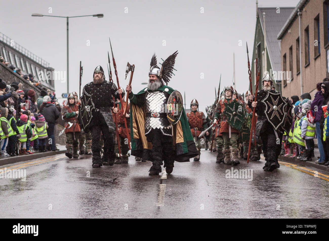 2015 Up Helly Aa Guizer Jarl Neil Robertson (aka Olav Haraldsson). Up ...