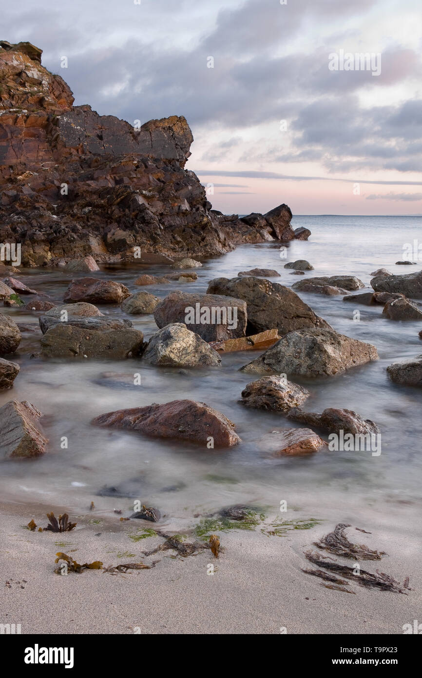 St Ninian's Isle beach seascape in the Shetland Isles, North of ...