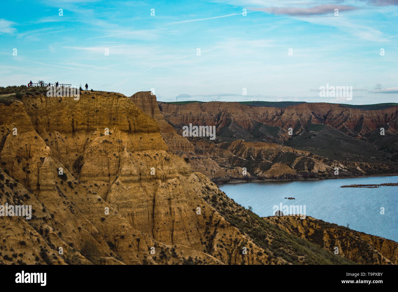 landscape of a valley with steep stone Stock Photo - Alamy