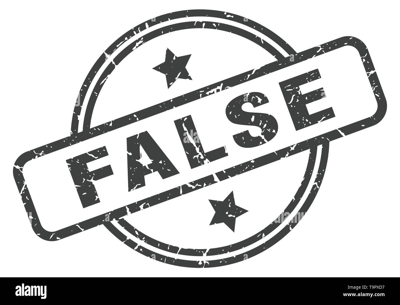 false stamp isolated on white Stock Vector Image & Art - Alamy