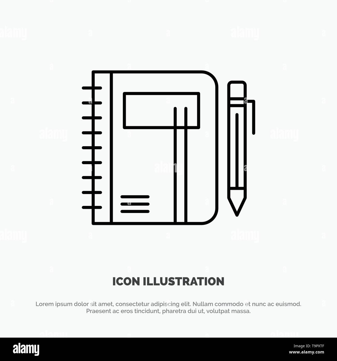 Workbook Icon High Resolution Stock Photography and Images - Alamy