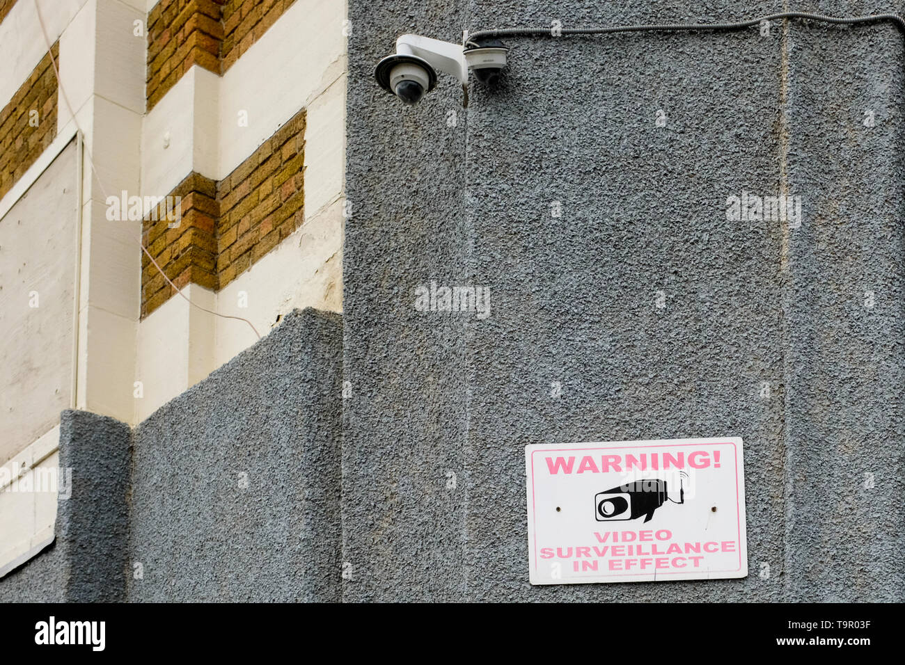 Surveillance Camera , Montreal Stock Photo - Alamy